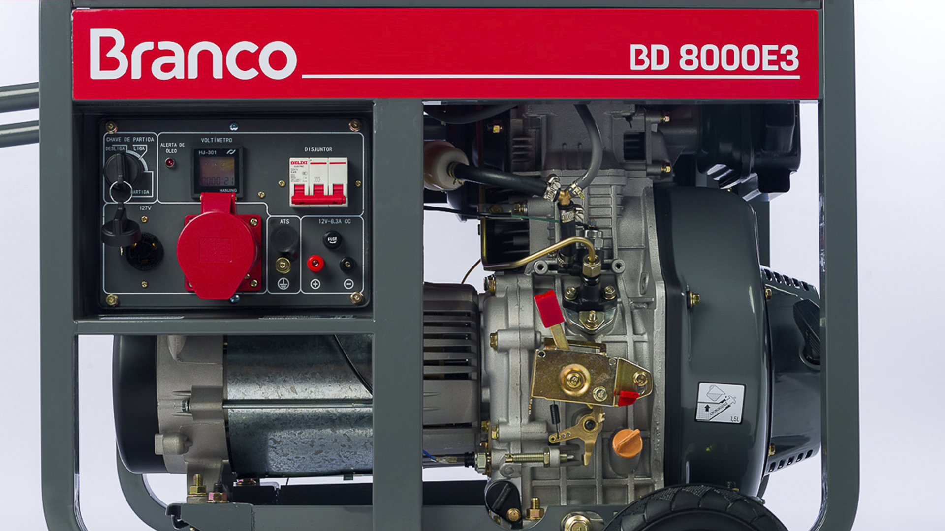 BD-8000 E3 - TRIFÁSICO 220V